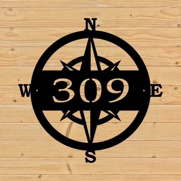 Compass Rose Sign - Etsy