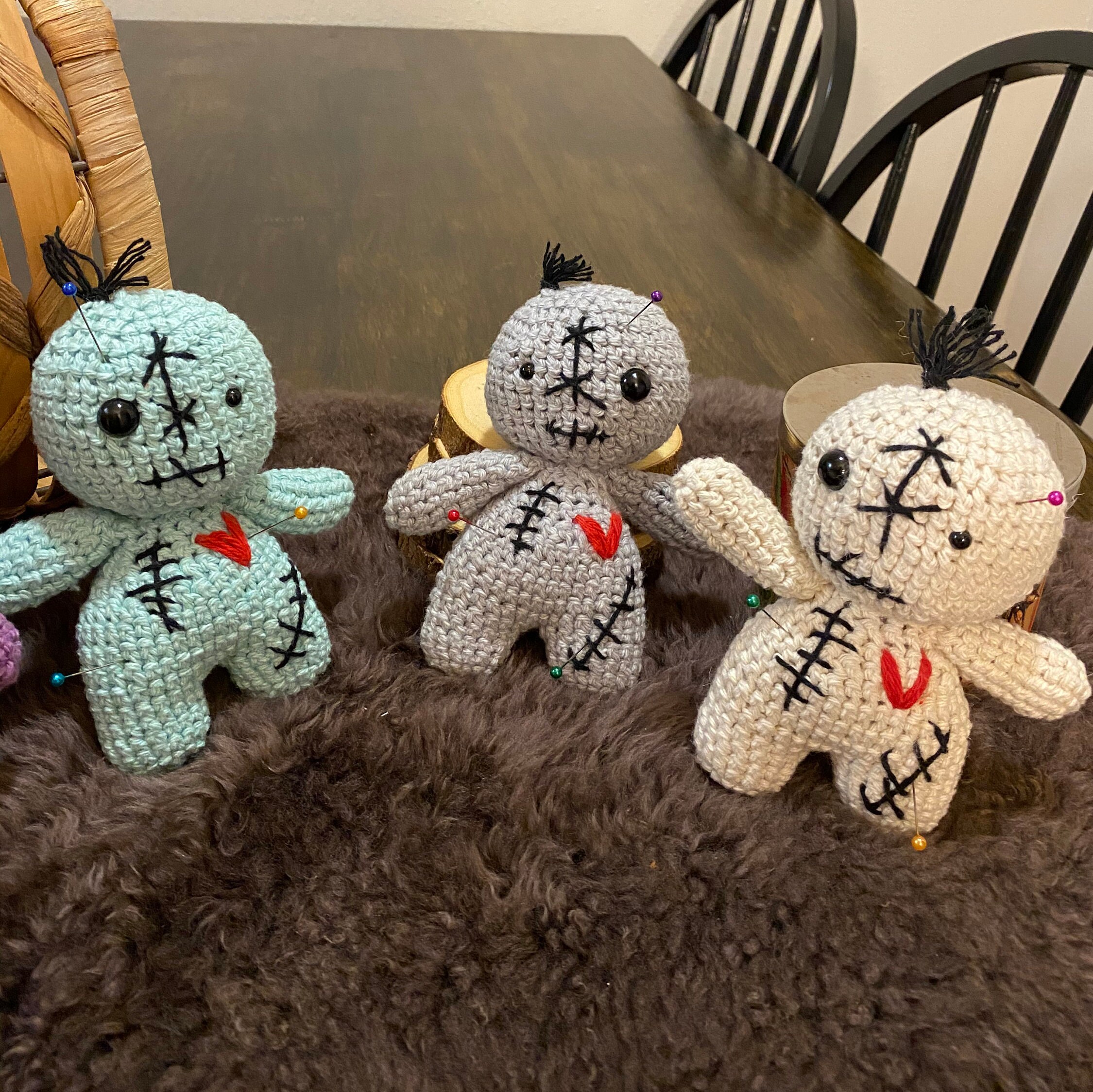 Adorable Crochet Voodoo Doll Handmade Thanksgiving Day - Etsy