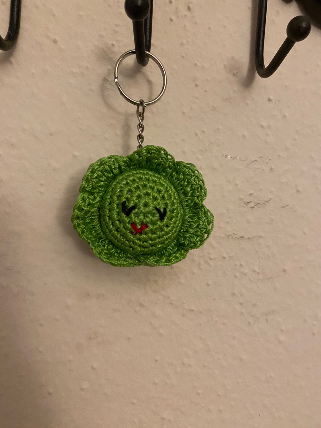 Adorable Crochet Little Keychain Lettuce- Easter, “mother’s Day ...