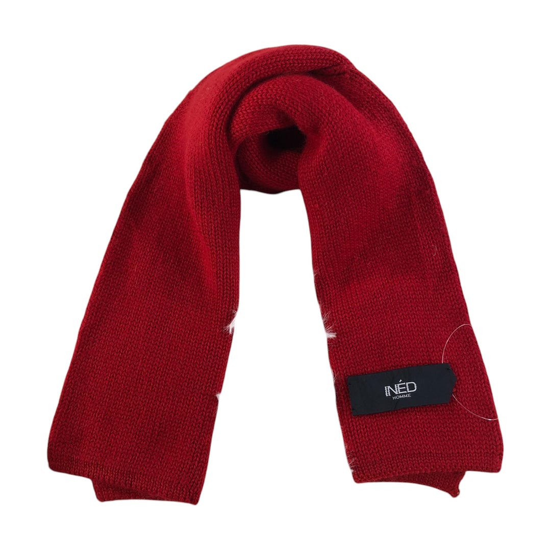 Vintage Ined Yohji Yamamoto Scarf Muffler Vintage Wool Scarves Unisex ...