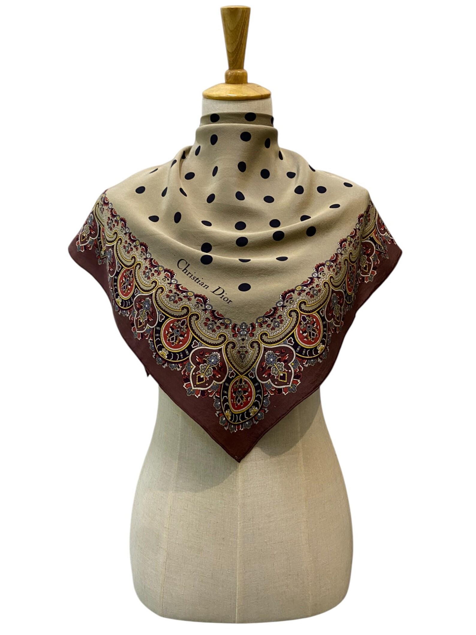 Vintage Christian Dior Silk Scarf Christian Dior Shawl Dior Silk ...