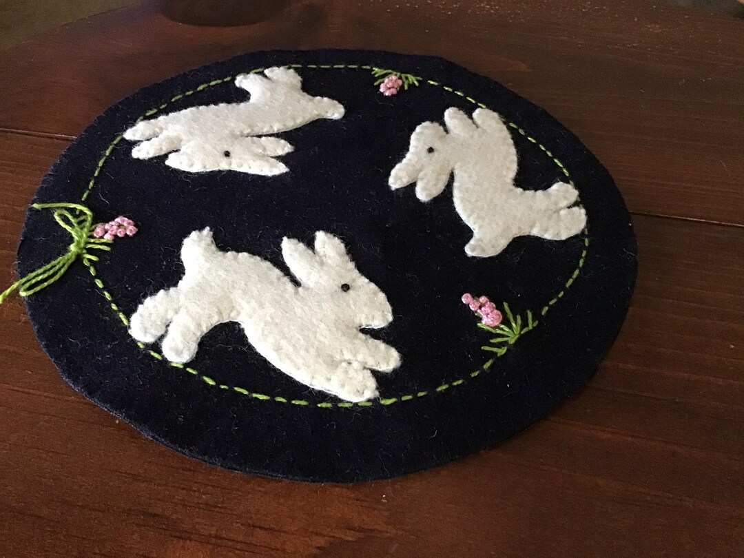 Easter Penny Rug - Etsy