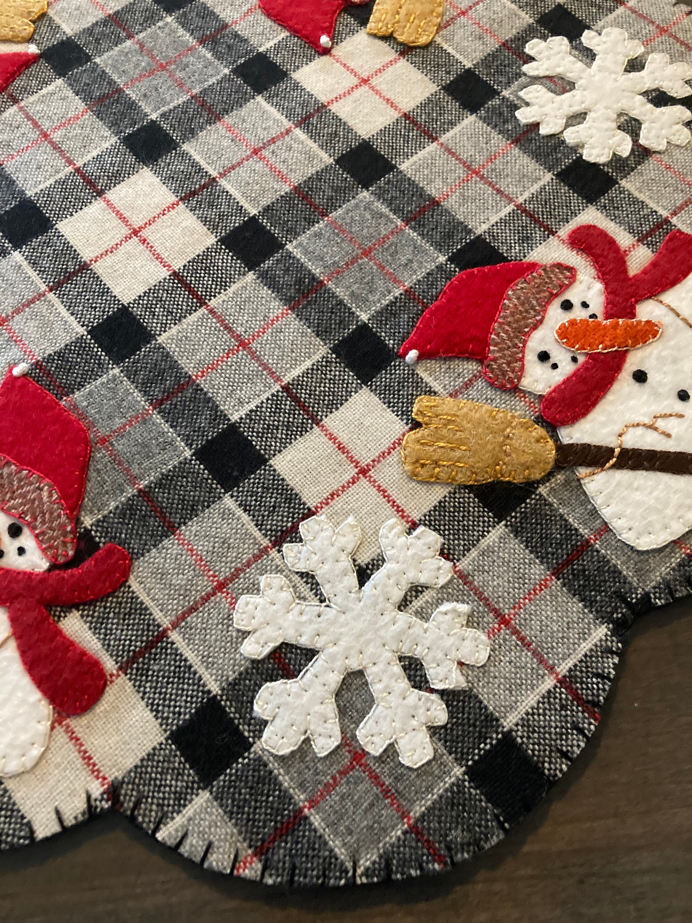 Frosty Snowman Penny Rug - Etsy