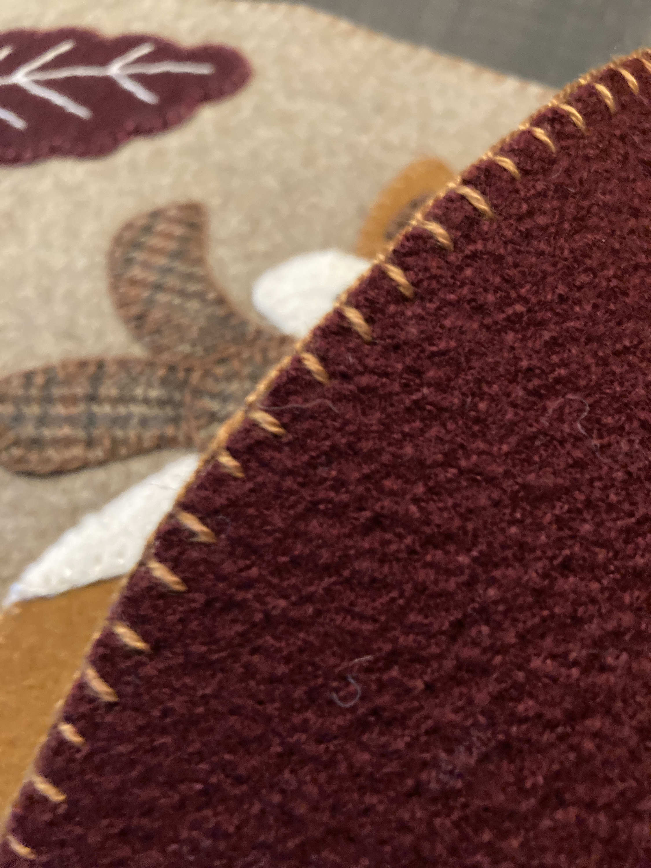 Fox Penny Rug Table Mat - Etsy