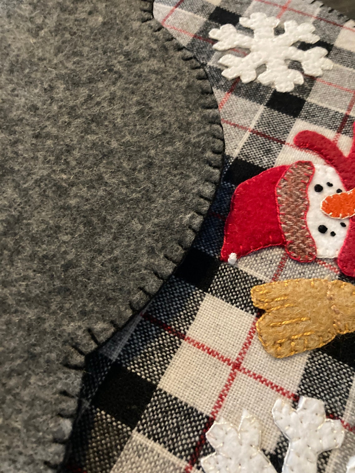 Frosty Snowman Penny Rug - Etsy