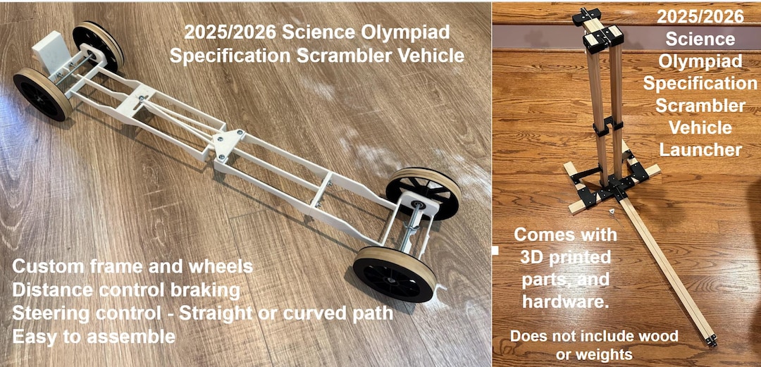 Scrambler Vehicle & Launch Kit - 2025/2026 Science Olympiad design ...