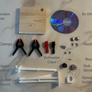 Wind Power Test Kit - 2024 Science Olympiad - Educational Toy - 3D ...