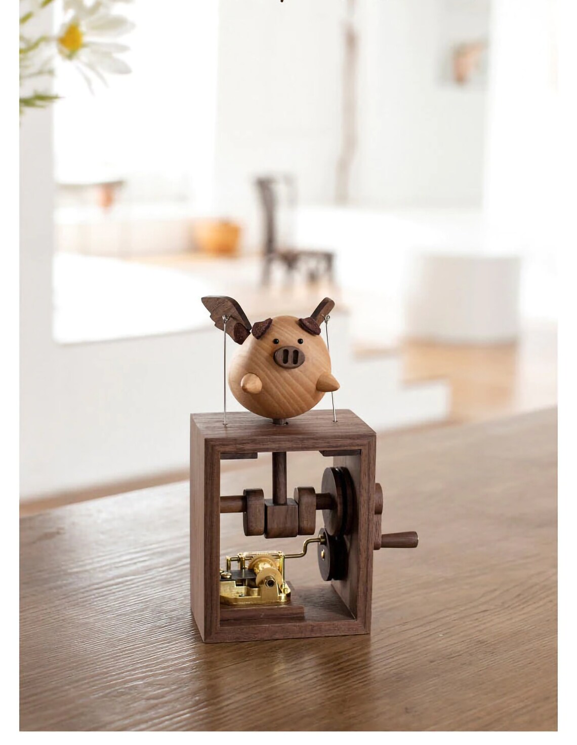 Flying Pig Automata DIY Music Box Home Decoration Music - Etsy