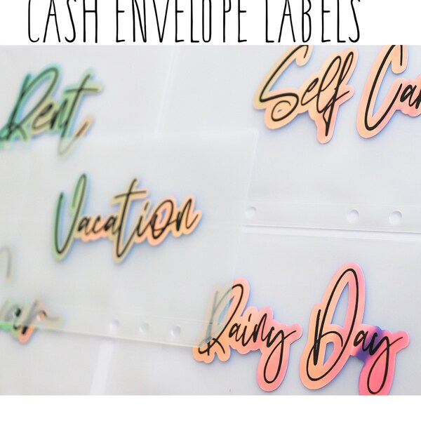 Cash Envelope Binder - Etsy