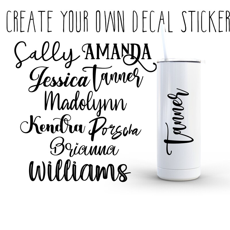 Sippy Cup Decal - Etsy