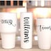 Personalized Name Stickers for Kids, Water Bottles Tumbler Cup ...