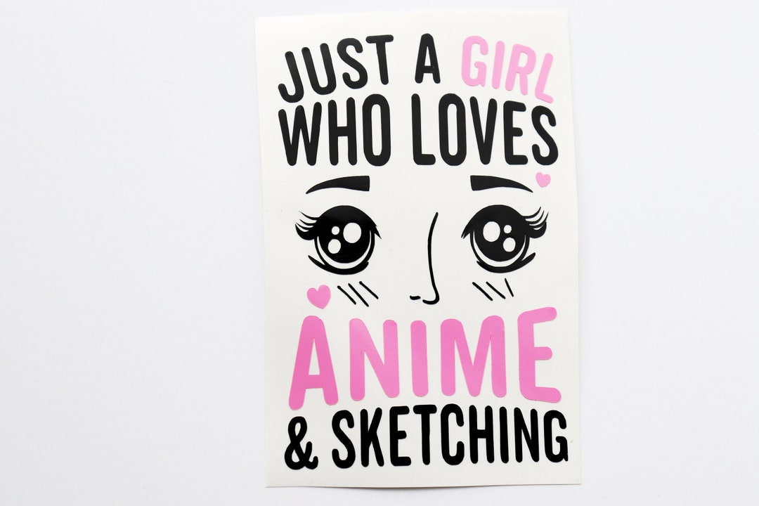 Anime Decal Sticker for Laptop Car Window Water Bottles Tumbler Cups ...