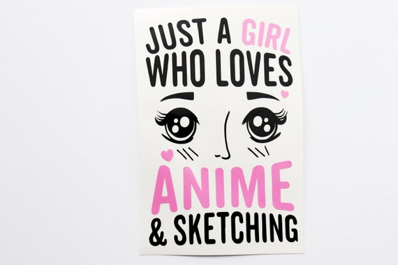 Anime Decal Sticker for Laptop Car Window Water Bottles | Etsy