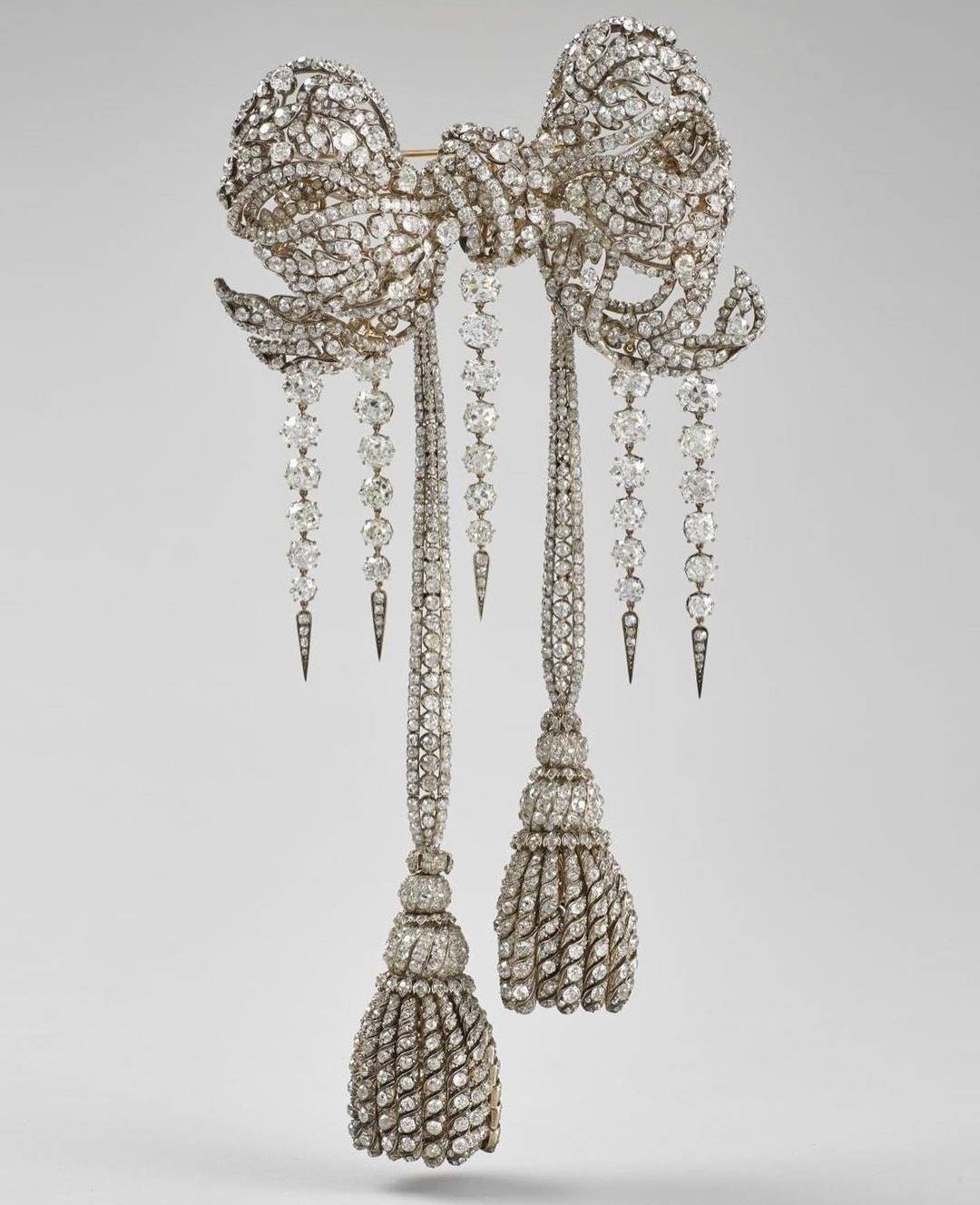 Vintage Victorian Rose Cut Diamond 925 Sterling Silver "empress Eugenie ...