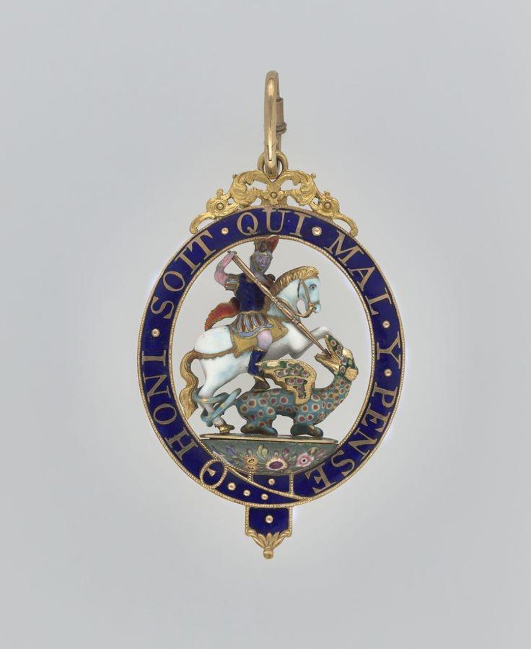The Order of Sash Badge in 925 Sterling Silver and Enamel , Gift for ...
