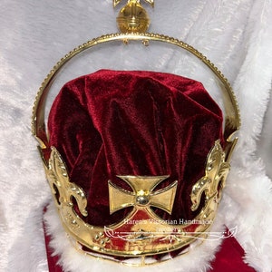 Antique Style British Coronet of George, Prince of Wales - Brass ...