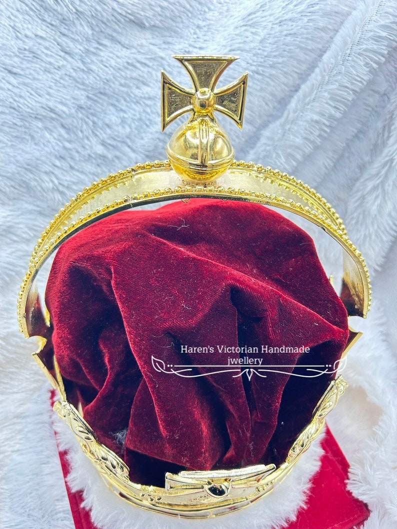 Antique Style British Coronet of George, Prince of Wales - Brass ...