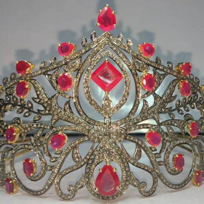 Genuine Diamond Tiaras - Etsy