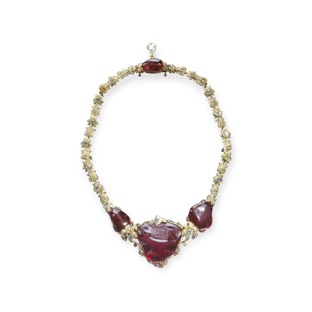 Vintage Reproduction 925 Silver CZ Zircon Ruby Wedding Princess ...
