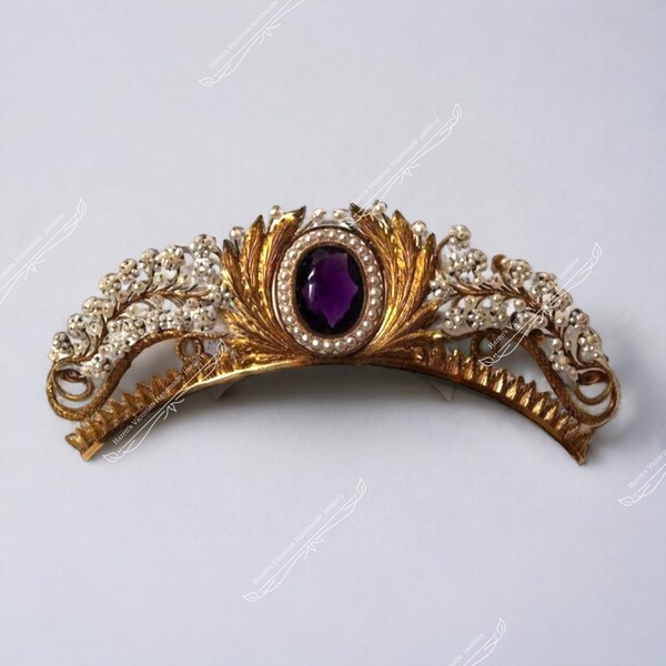 Tiara Comb - Etsy