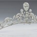 Vintage 925 Sterling Silver CZ Zircon Grand Duchess Lanoy Tiara for Her ...