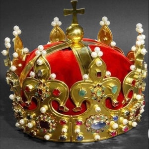 The Poland Kings Crown Reproduction 925 Sterling Silver the Poland ...