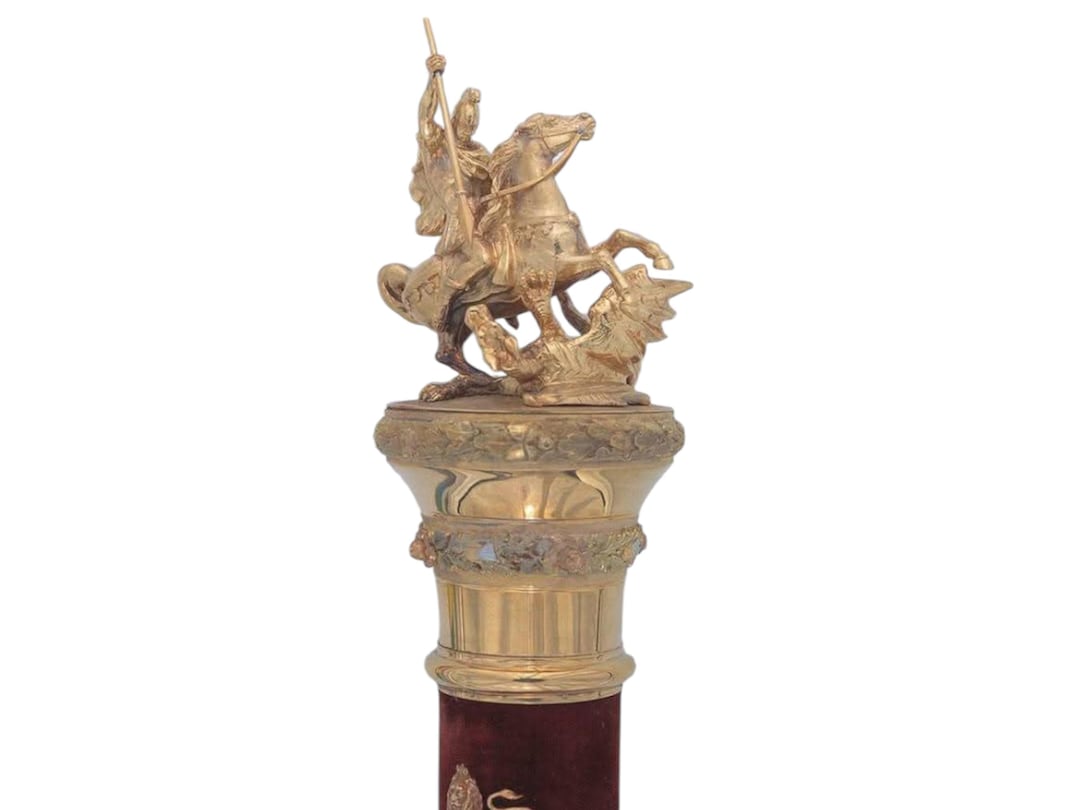 British Royal Family British Army Marshal's Baton Replica in 925 ...