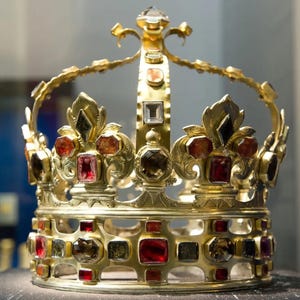 The 925 Sterling Silver Gemstones the Crown of Saxony the King of ...