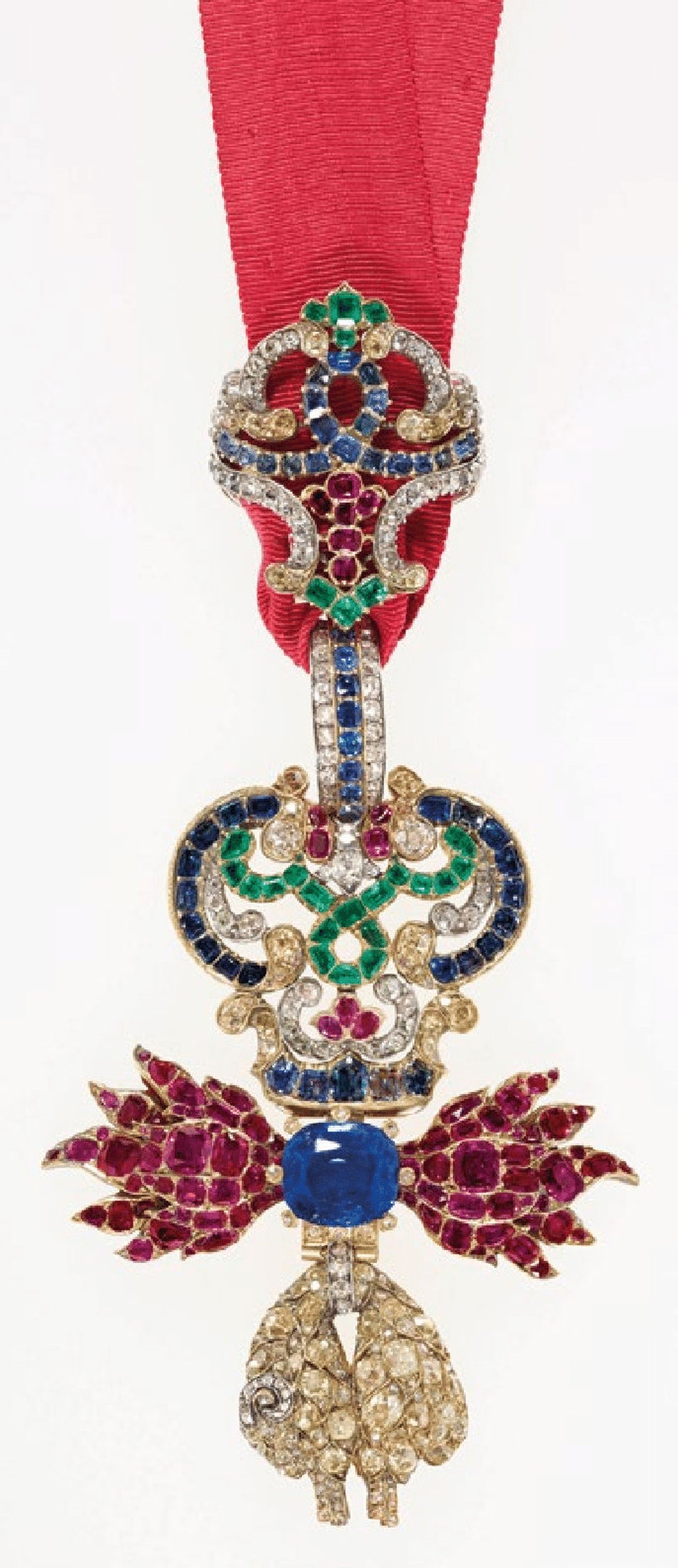 Vintage Inspired 925 Sterling Silver Diamond and Gemstone Prince Albert ...