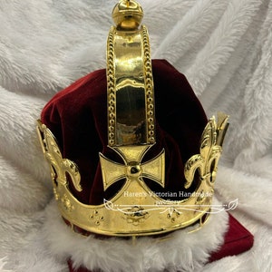 Antique Style British Coronet of George, Prince of Wales - Brass ...