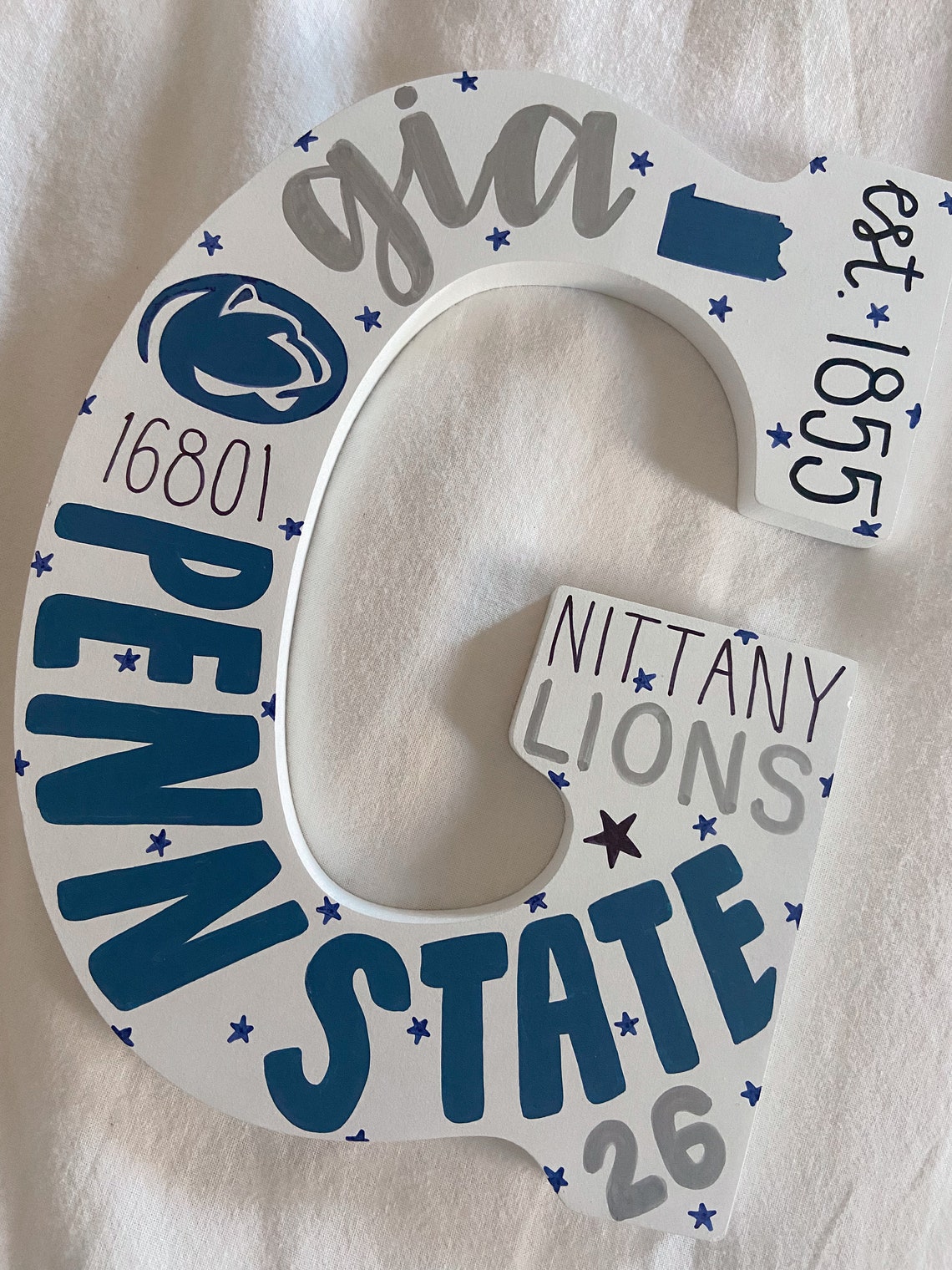 Handmade Wooden Letters - Etsy