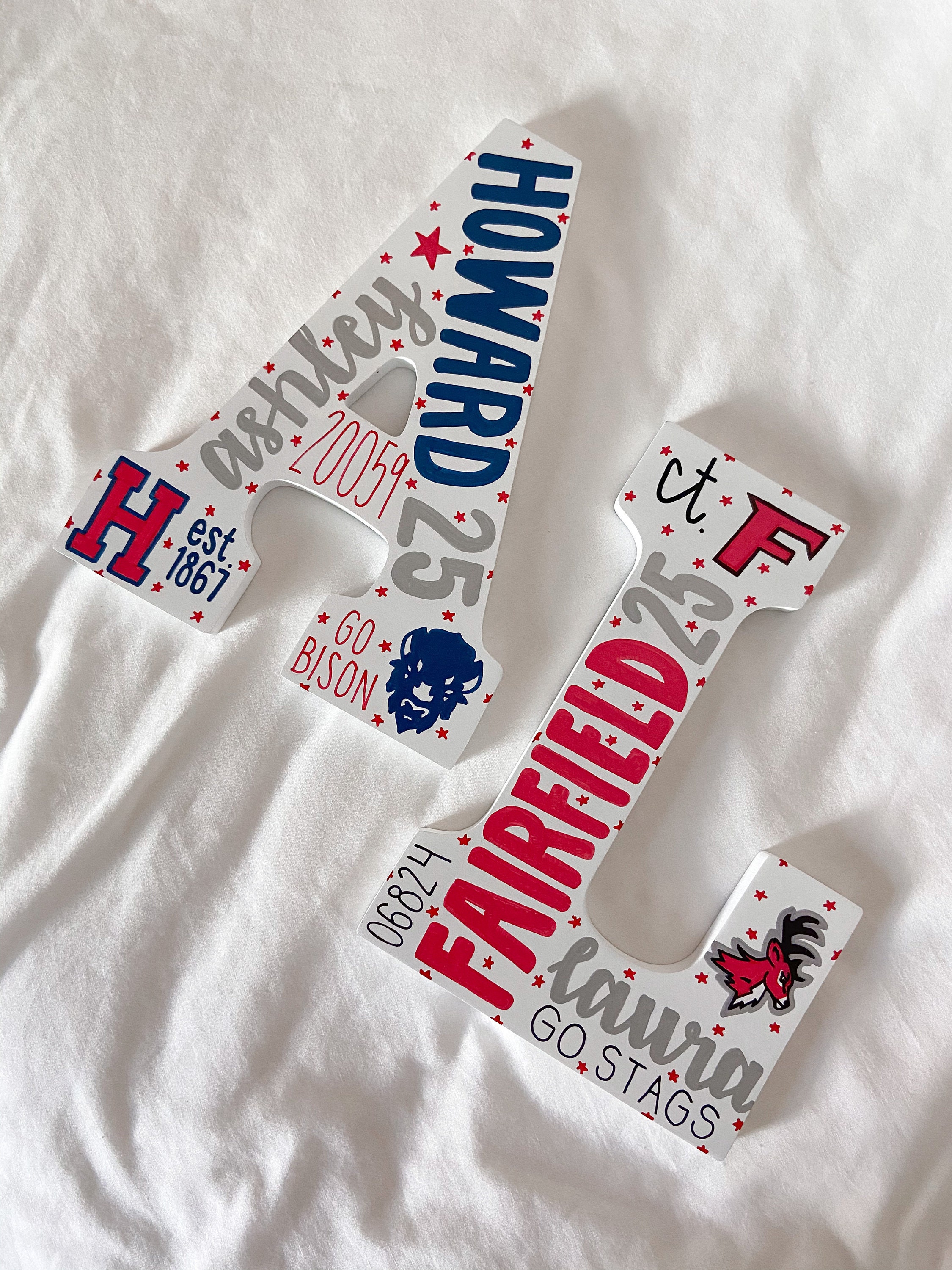 Handmade Wooden Letters - Etsy