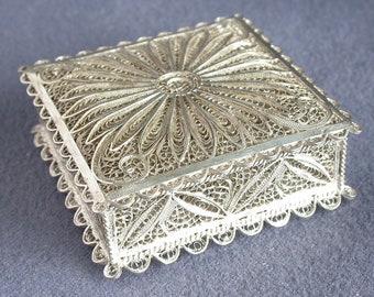 Filigree Box - Etsy