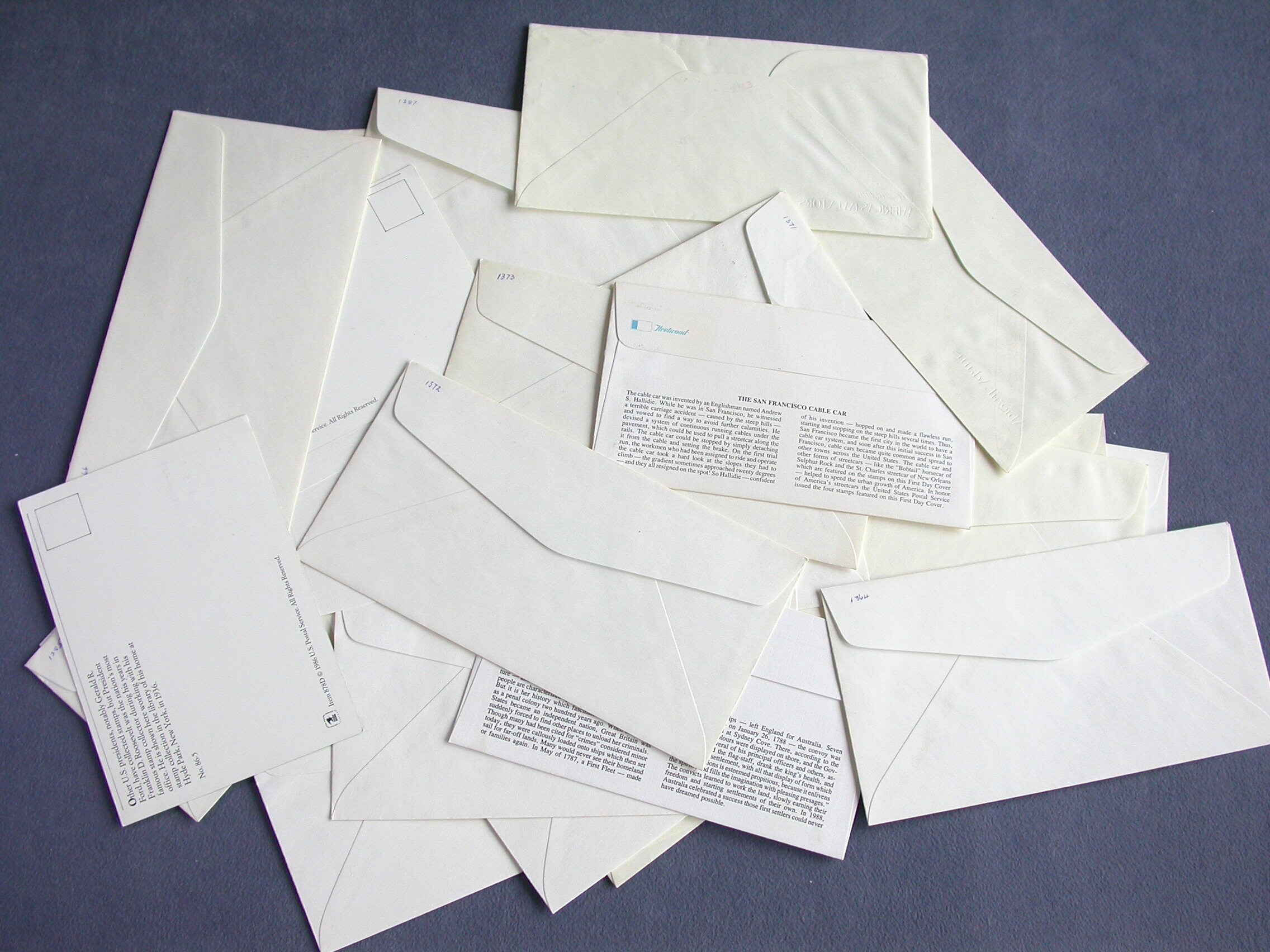 USA 25 X First Day Covers From the 1980s - Etsy