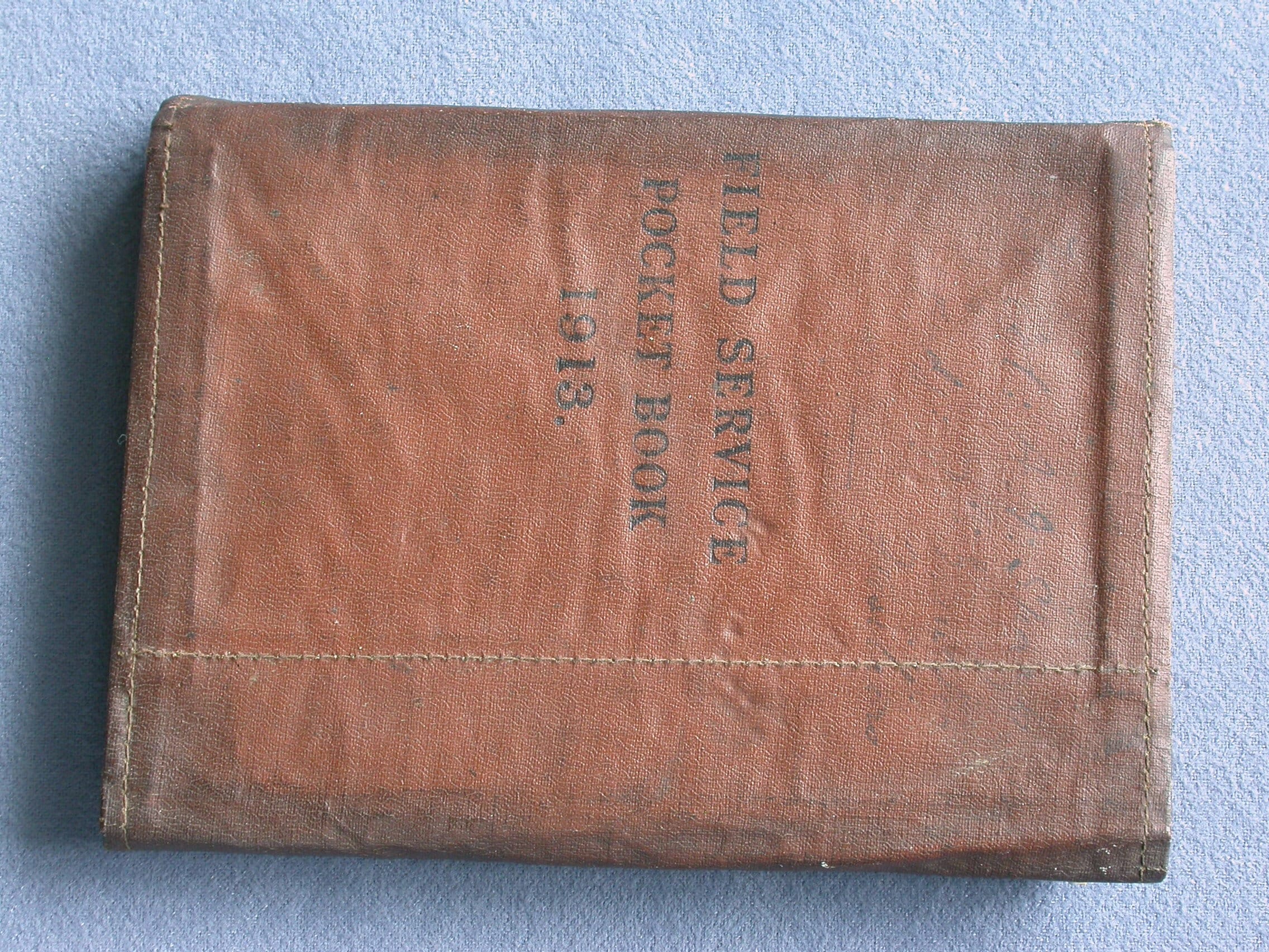 Original 1913 Field Service Pocket Book General Staff War - Etsy Australia