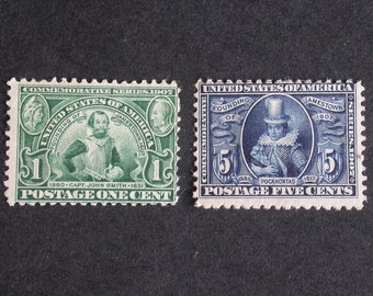 Jamestown Stamps - Etsy
