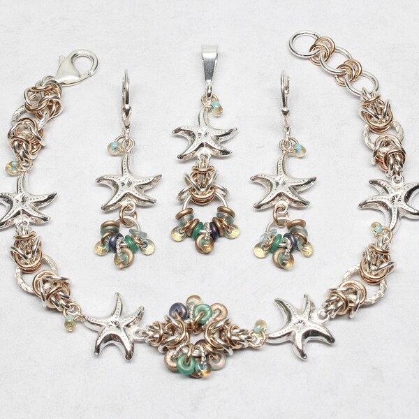 Chain Maille Pendant - Etsy