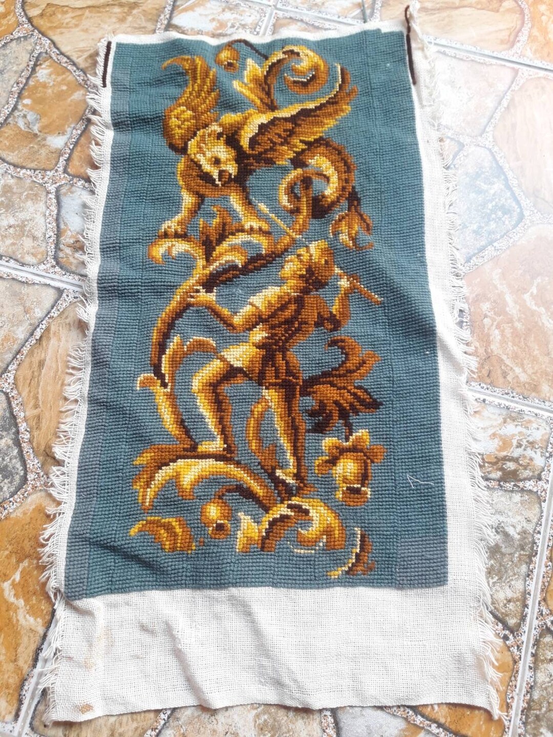 Antique Hand Embroidery 60 s - Etsy