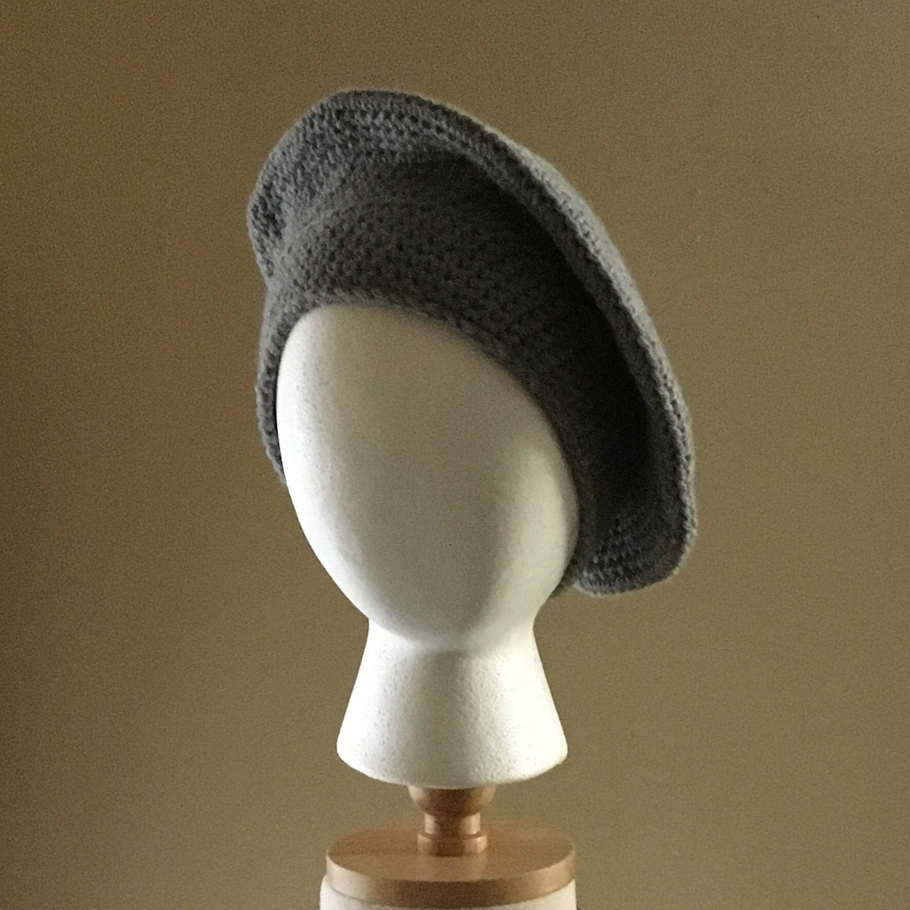 Crochet Tam O' Shanter Crochet Vintage Tam Scottish Tam - Etsy