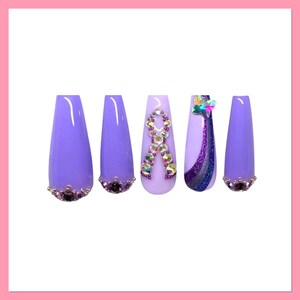 Lupus Awareness Press on Nails Lupus Awareness Month Nails Lupus Press ...