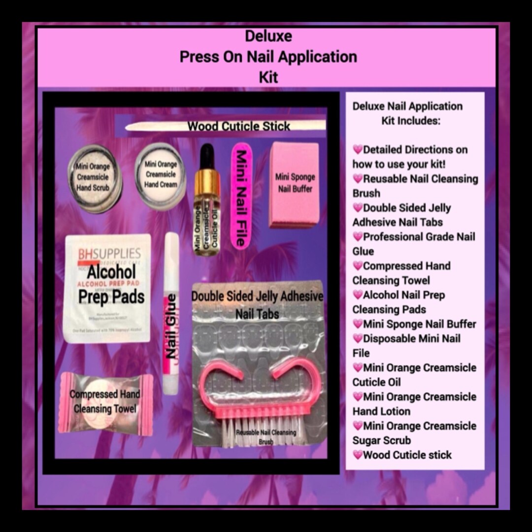 Press on Nail Application Kit | Nail Application Kit | Nail Kits ...