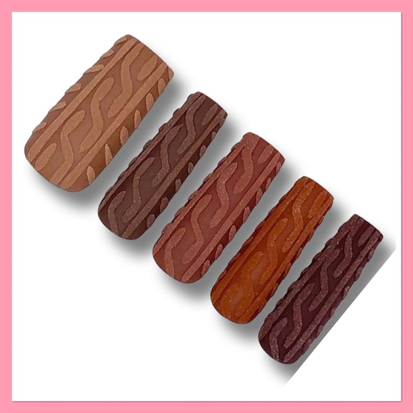 Fall Press on Nails - Etsy