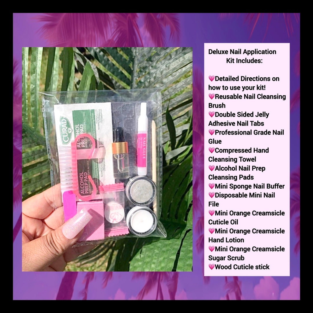 Press on Nail Application Kit Nail Application Kit Nail Kits Press on ...