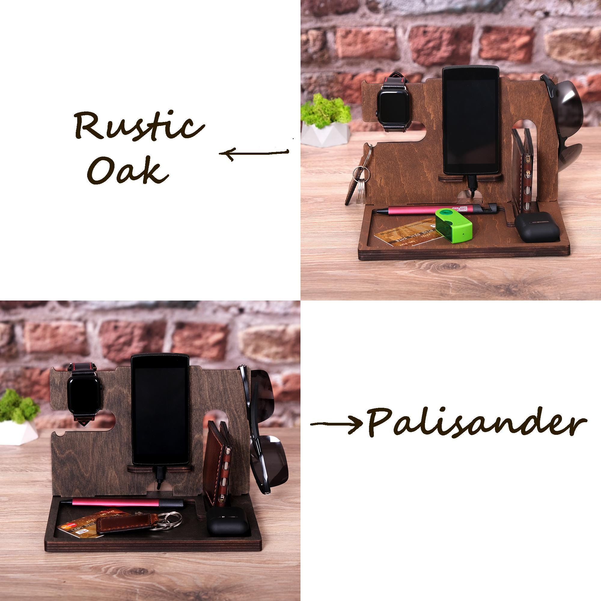 New York Yankees Gift for Men, Father Day Gift, Wooden Docking Station ...