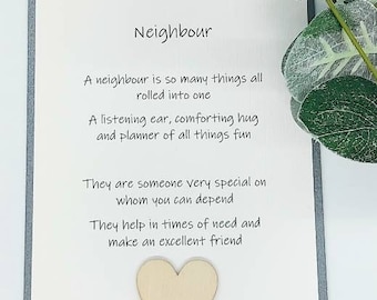 Neighbour Thank You - Etsy UK
