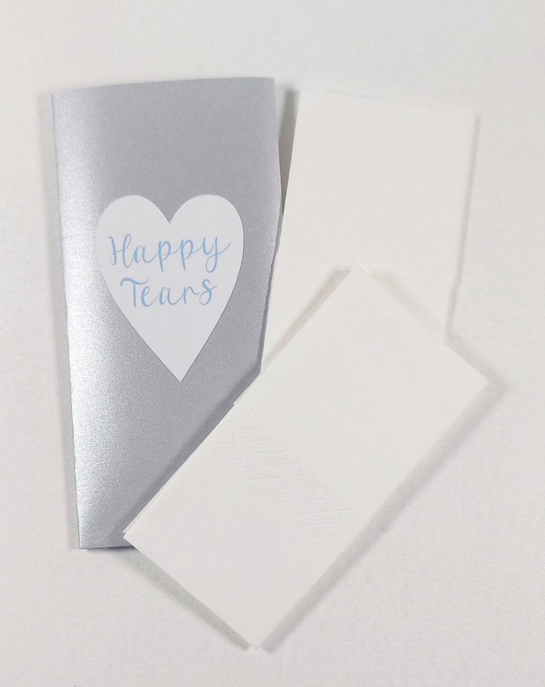 Happy Tears Tissue Packs Wedding Favours for Happy Tears Tissues Custom ...