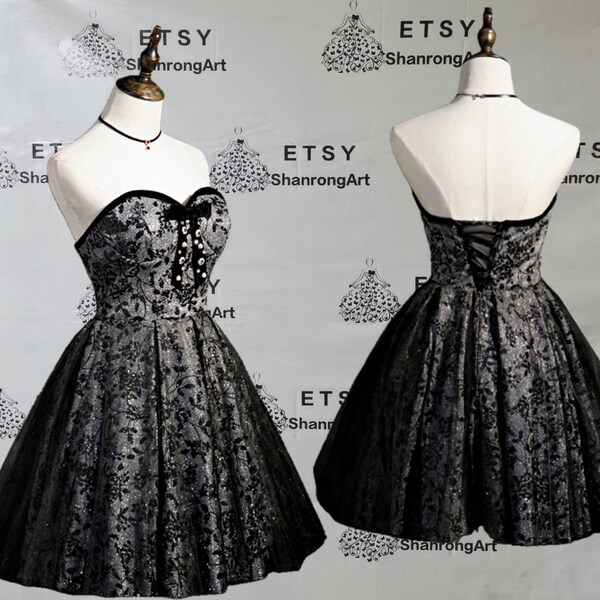 Black Girl Homecoming Dress - Etsy