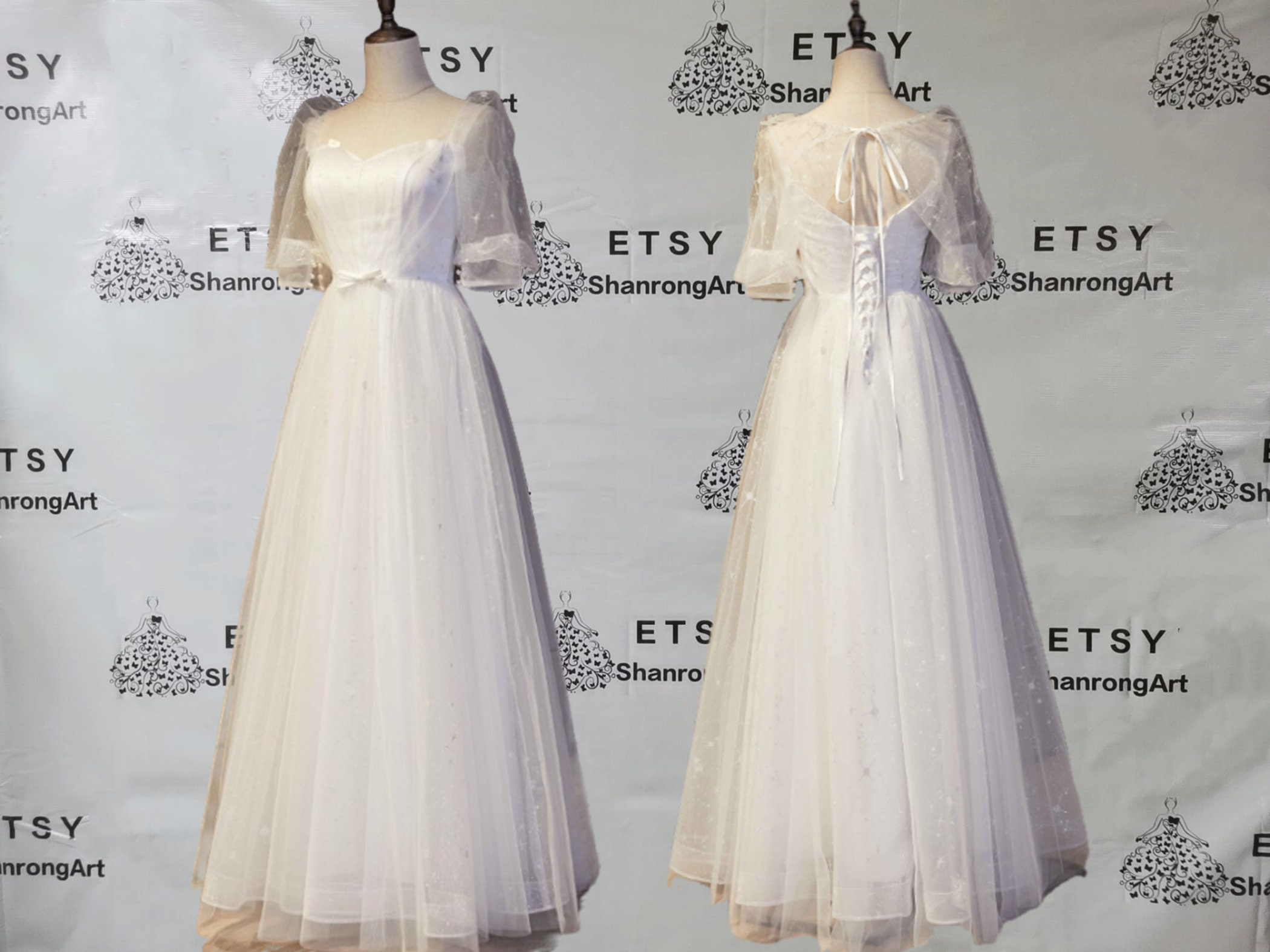 Simple Dress For Graduation With Sleeves