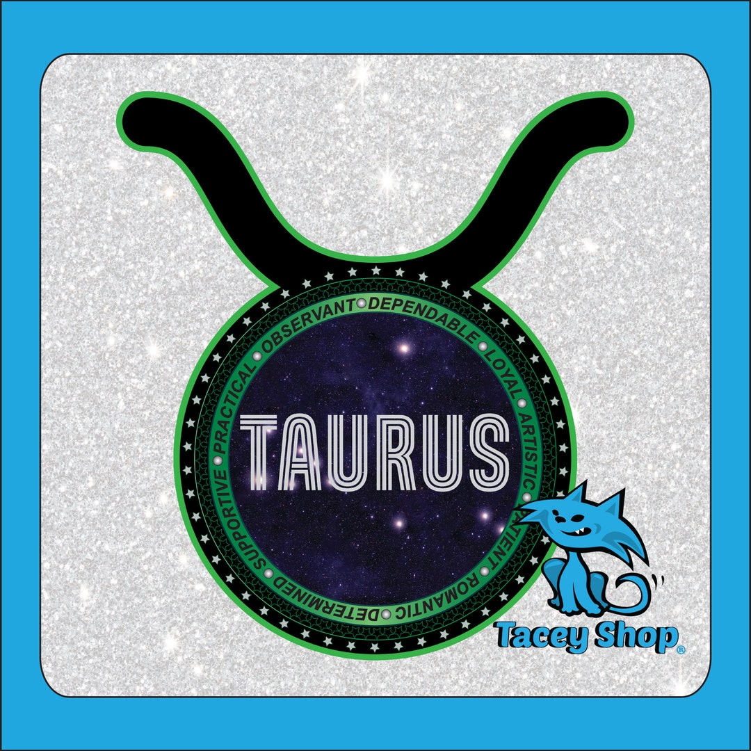 Taurus PNG Sign Symbol, Zodiac, Horoscope, Astrology, Sublimation ...