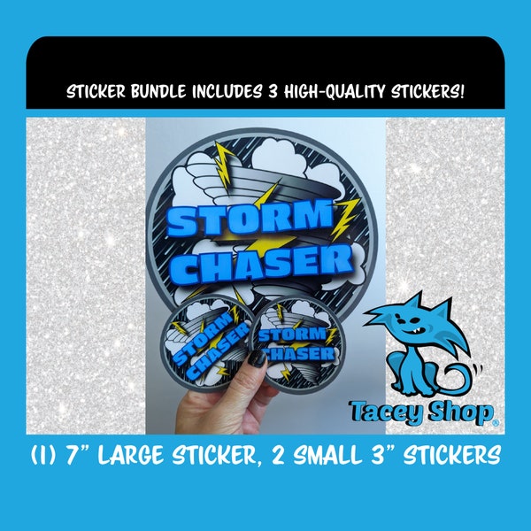 Storm Chaser Stickers - Etsy